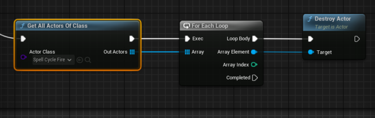 【UE5】 Get All Actors of Class