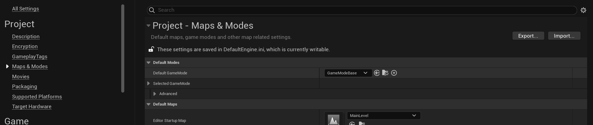【UE5】GameModeクラスを作成する【2D】