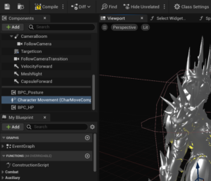 【UE5】Character Movement Component