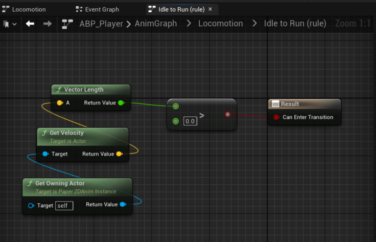 【UE5】プレイヤーの移動に合わせてアニメーションさせる【3D×2D】