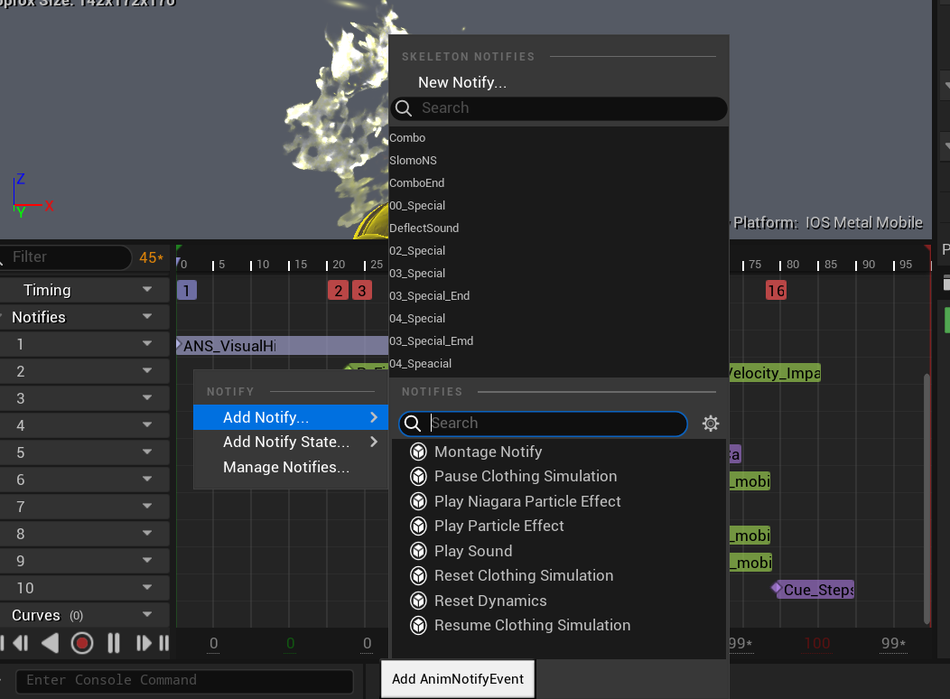 【UE5】Animation MontageのNotifyが機能していないと感じたときの対応方法