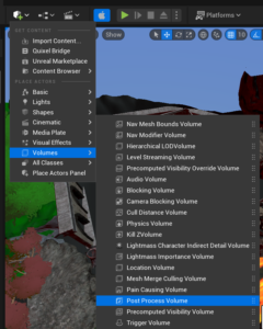 【UE5】 ポストプロセス