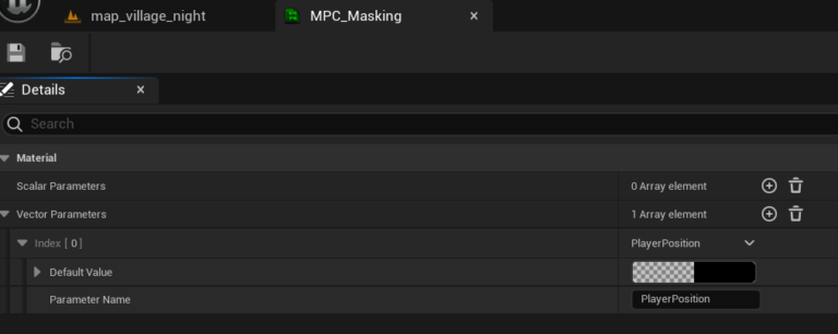 【UE5】 Material Parameter Collection