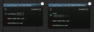 【UE5】 Load Stream Level (～)